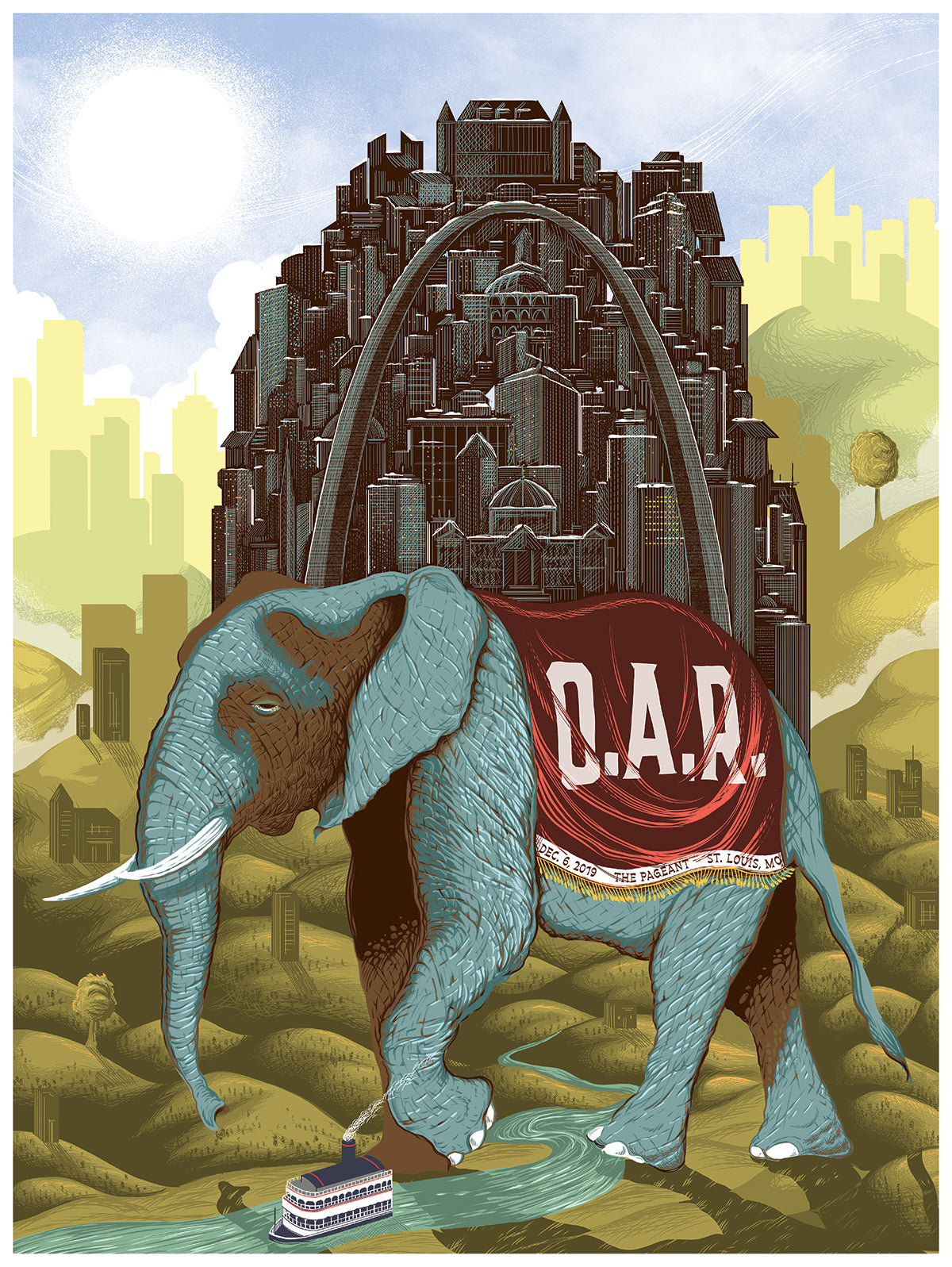 12/06/19 The Pageant Event Poster – O.A.R.