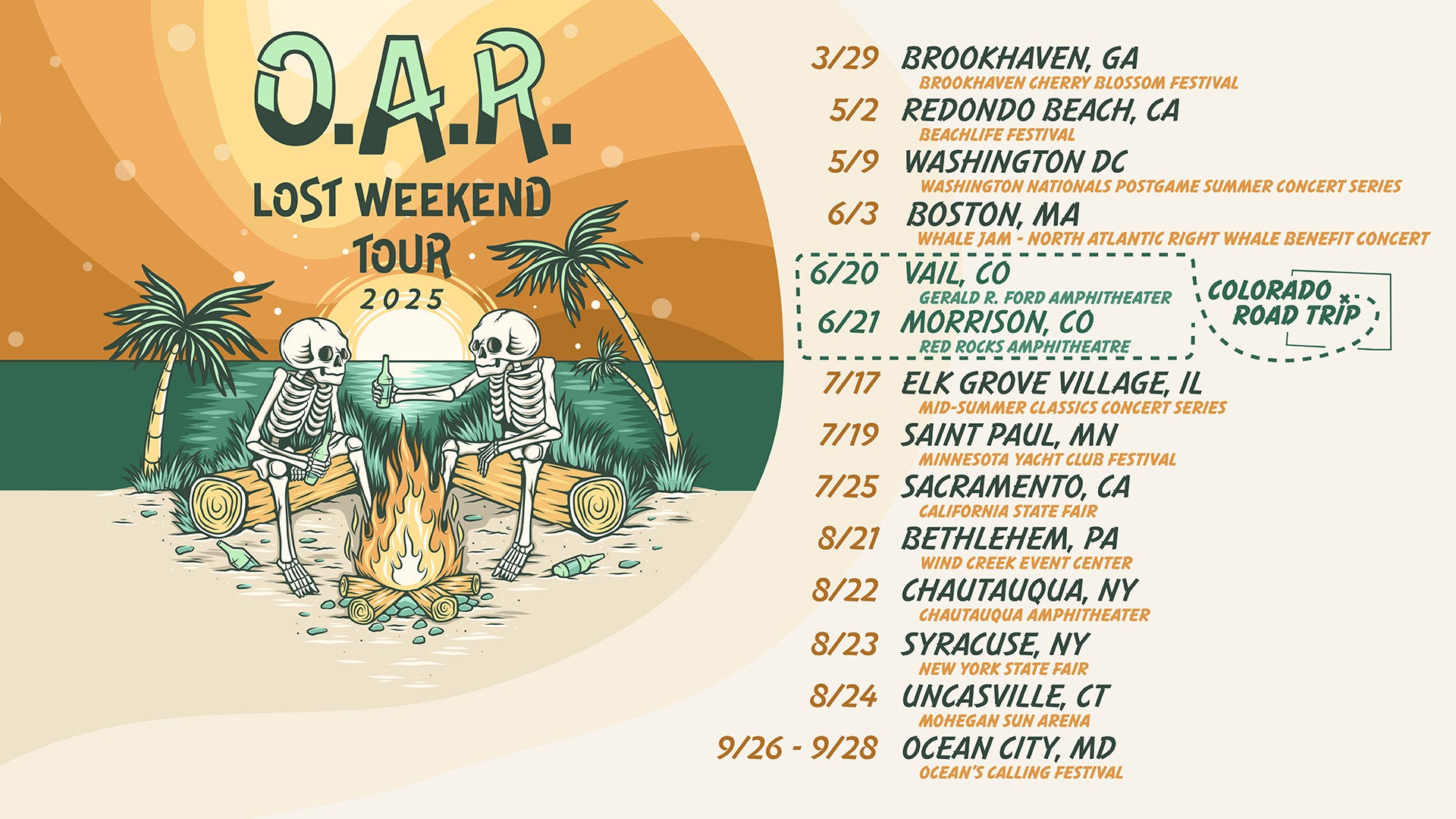 Official site of O.A.R. (….of a revolution.) - Music. Tour. Merch.