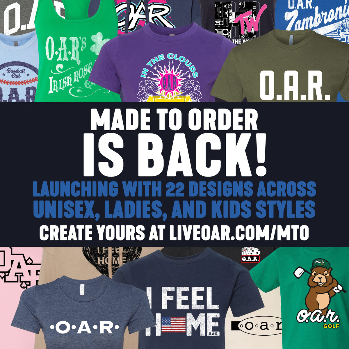 Official site of O.A.R. (….of a revolution.) - Music. Tour. Merch.